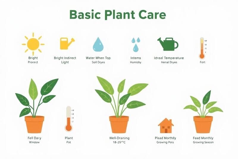 Beginner’s Guide to Indoor Plant Care & Maintenance